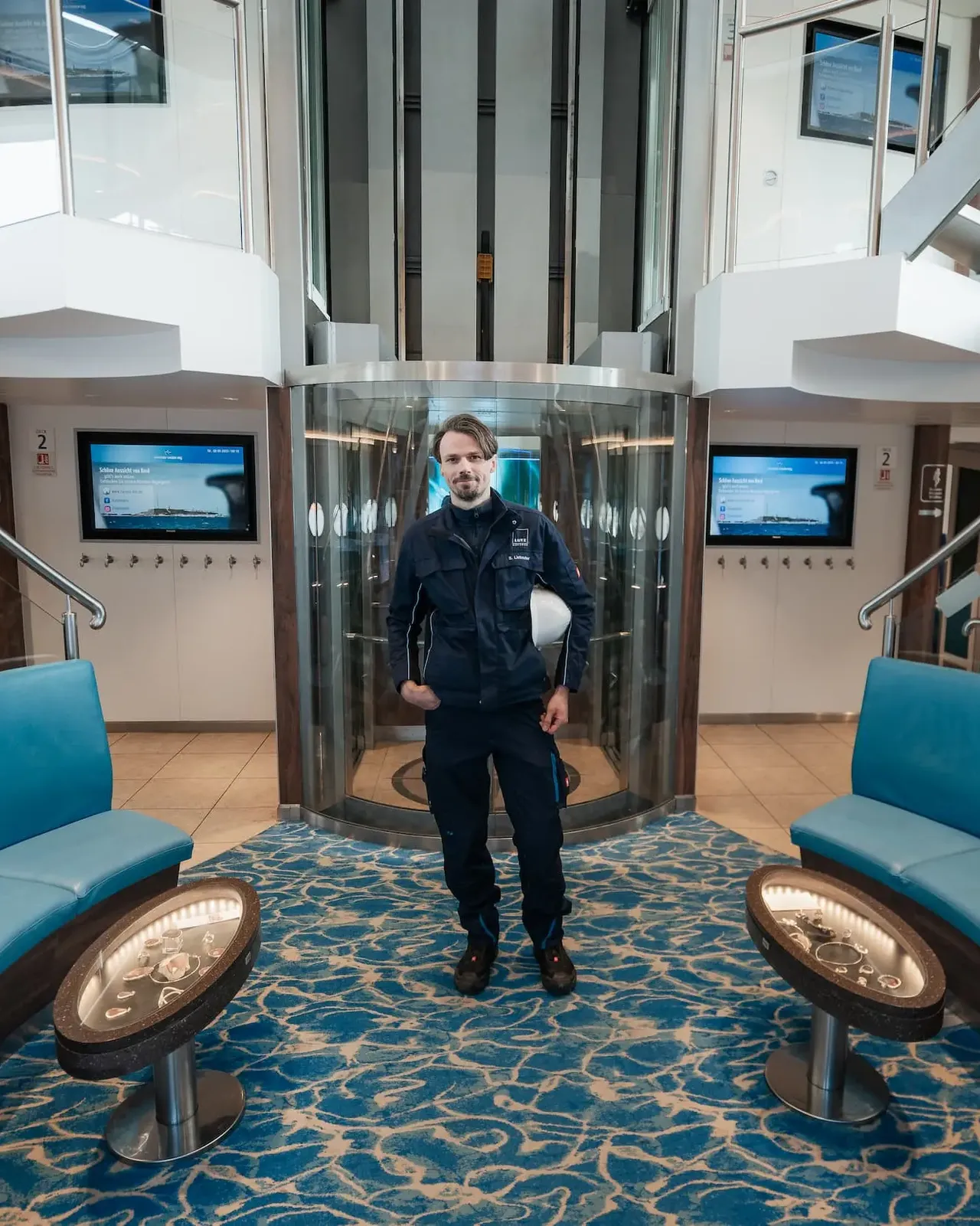 Marine elevators maintenance | LUTZ Elevators