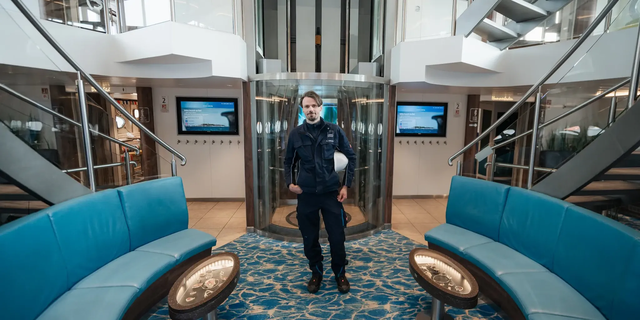 Marine elevators maintenance | LUTZ Elevators