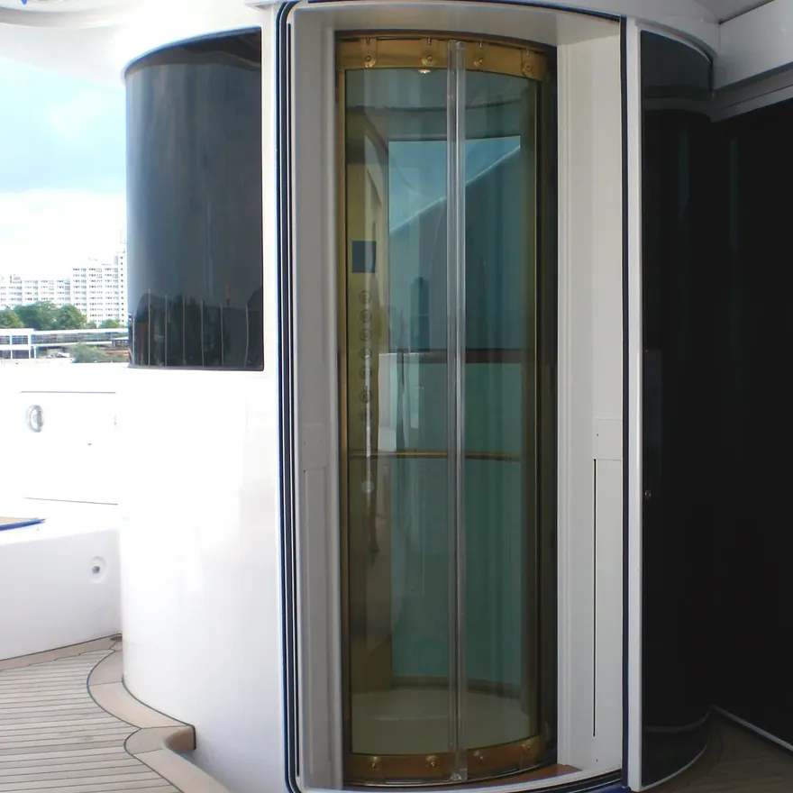 Passenger elevators on vessels | LUTZ Elevators